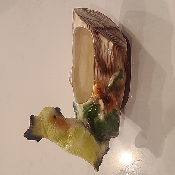 vintage cockatiel planter | Art | Vintage Ceramic Cockatiel Planter ...